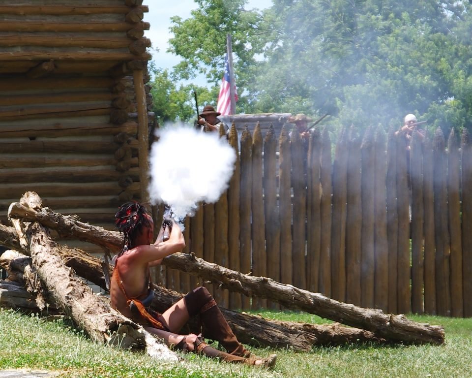 Old Fort Harrod Settlement and Raid - LexFun4Kids