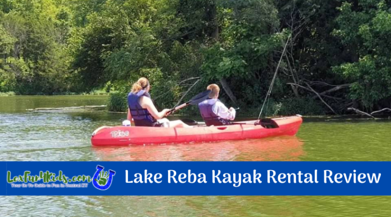 Lake Reba Adventure - Kayaking Review - LexFun4Kids