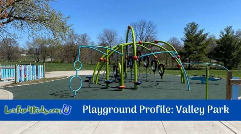 Review of Jacobson Park Playground and Pedal Boats - LexFun4Kids