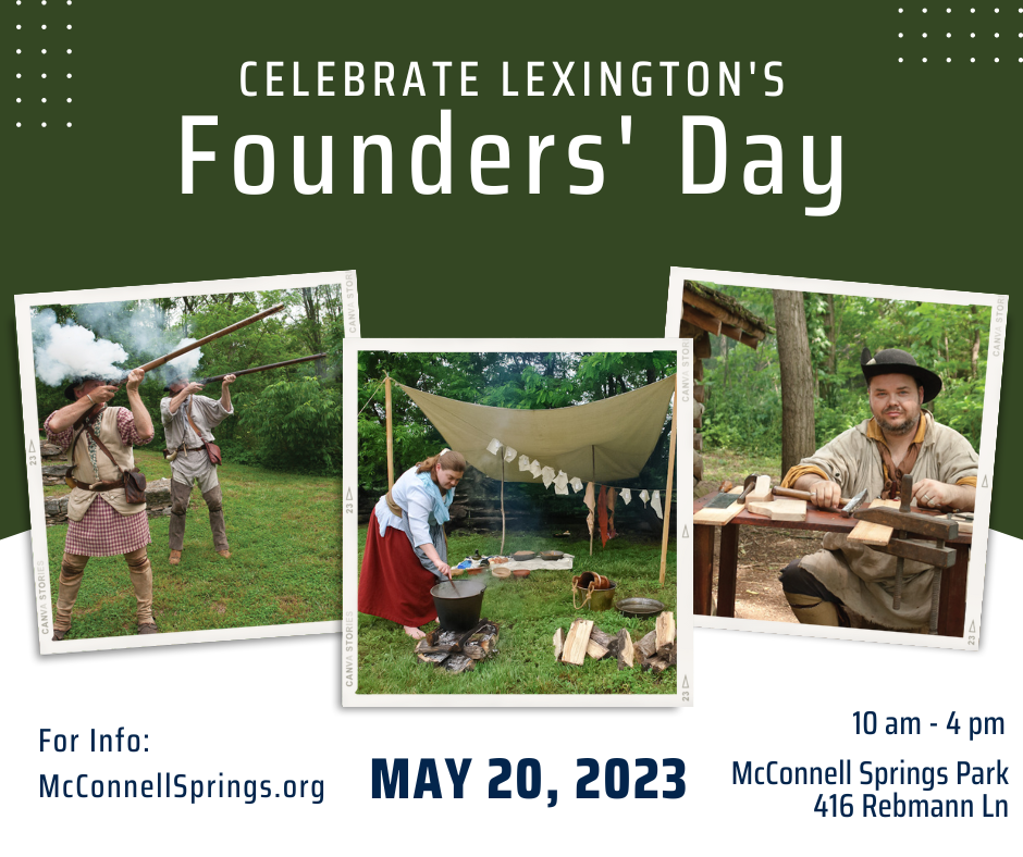 Founder's Day at McConnell Springs - LexFun4Kids