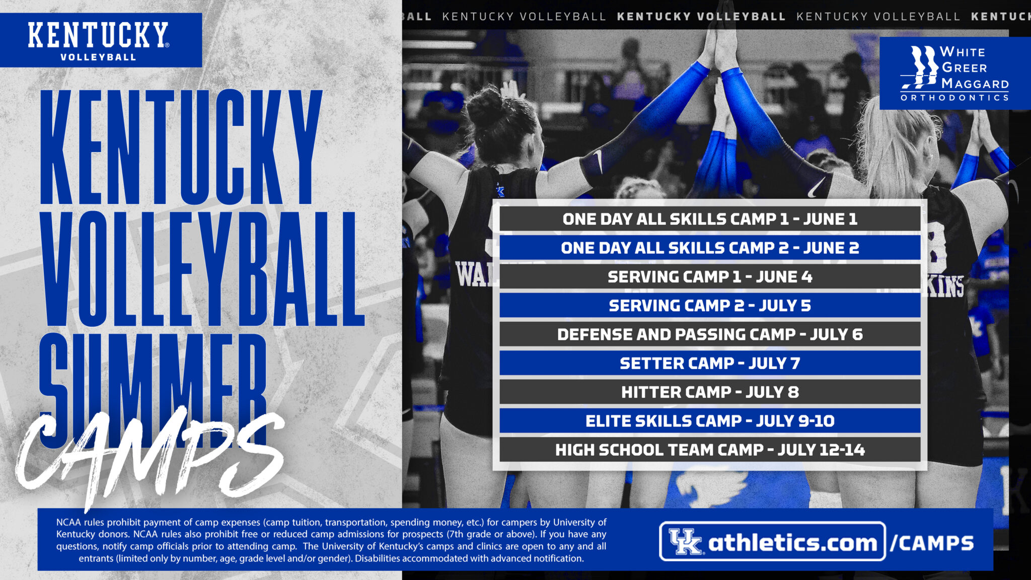 University of Kentucky Volleyball Summer Camps - LexFun4Kids