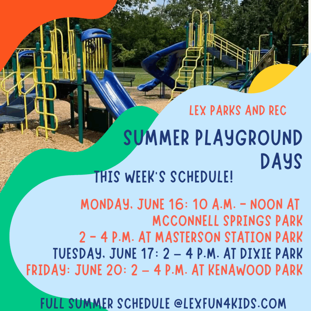 Summer Playground Days Special Program - LexFun4Kids