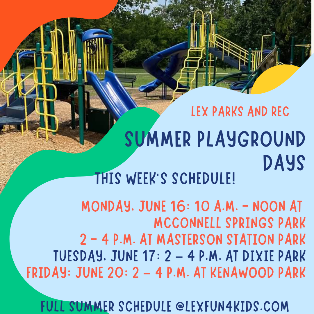 Summer Playground Days Special Program - LexFun4Kids